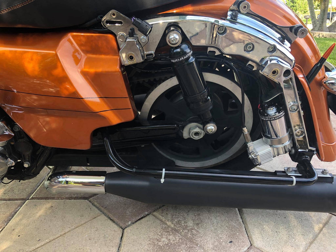 Harley Rear Air Ride Suspension Kit