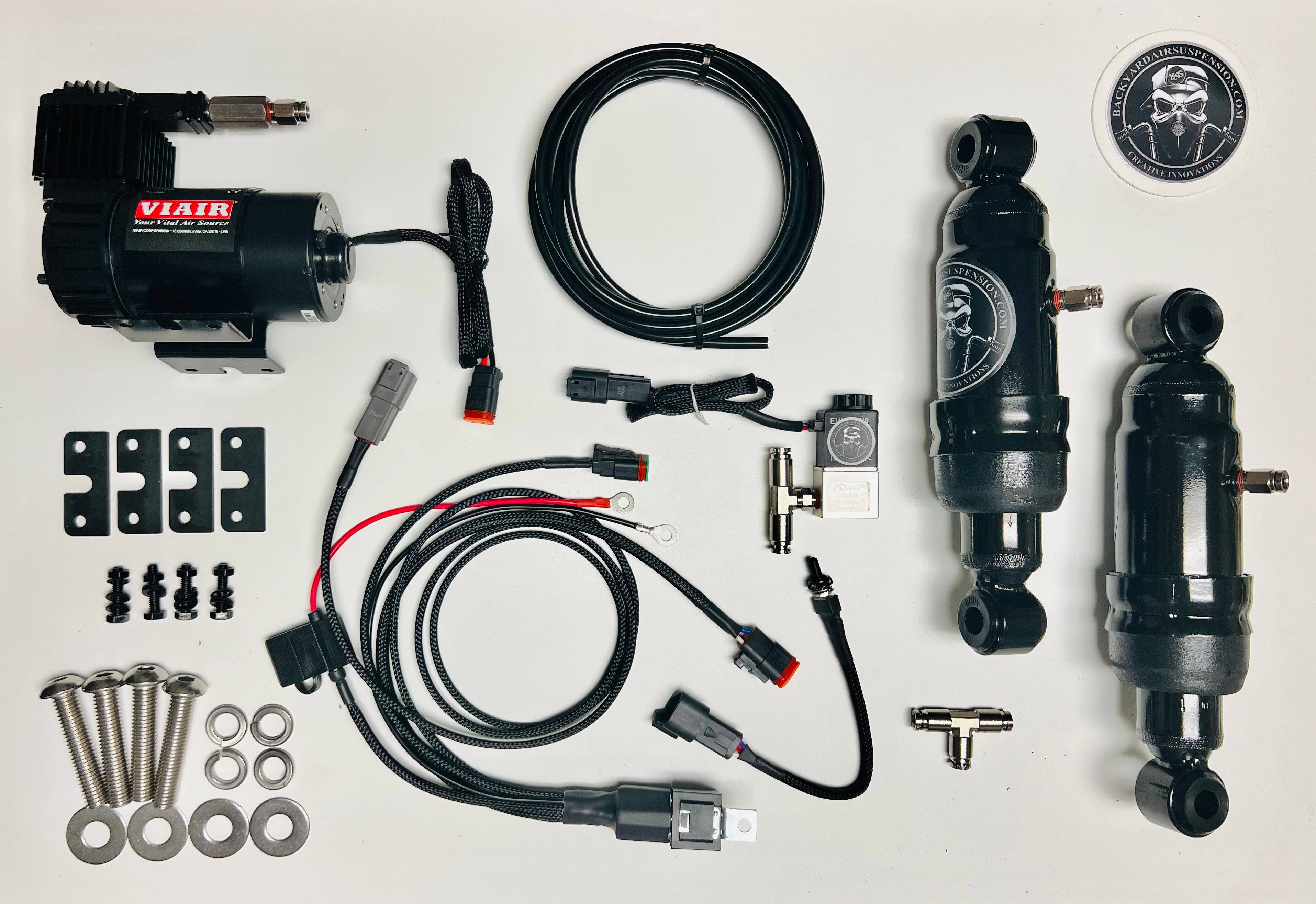 Harley Rear Air Ride Suspension Kit
