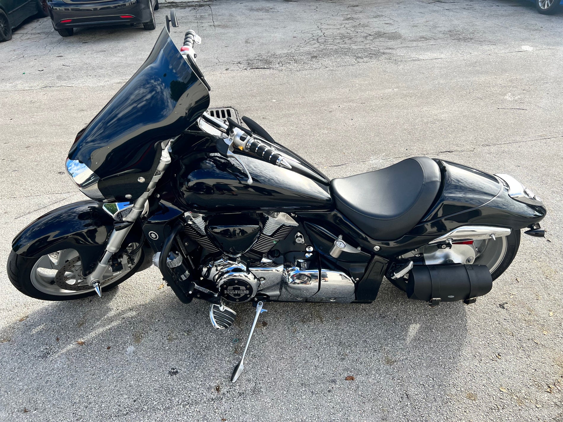 Suzuki M109R Air Ride Kit | Backyard Air Suspension & Innovations, LLC.