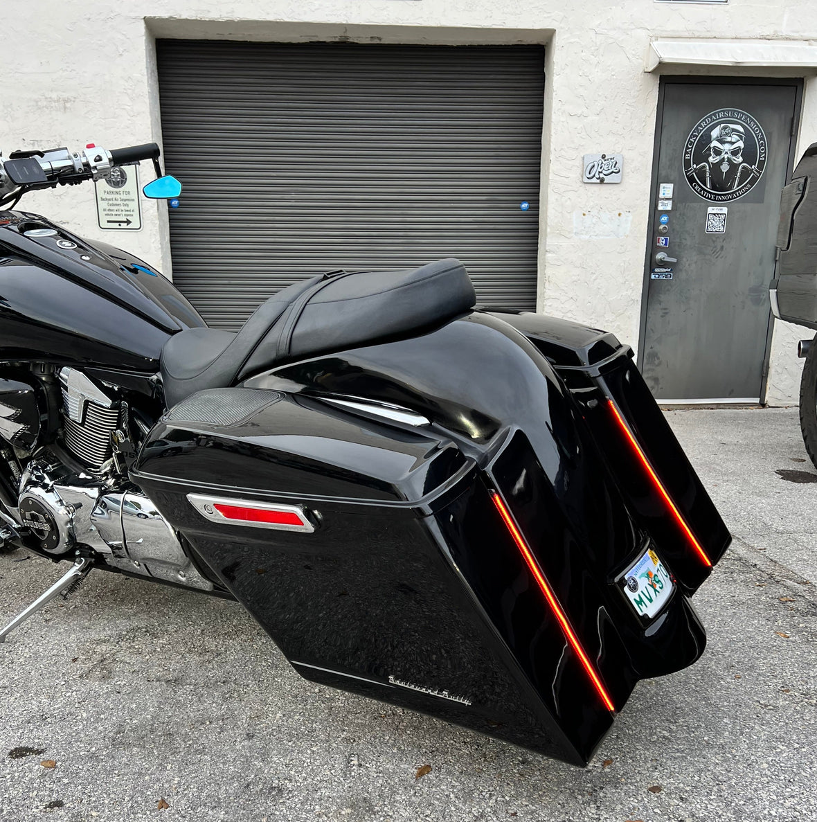 Suzuki M109R Bagger Kit | Backyard Air Suspension & Innovations, LLC.