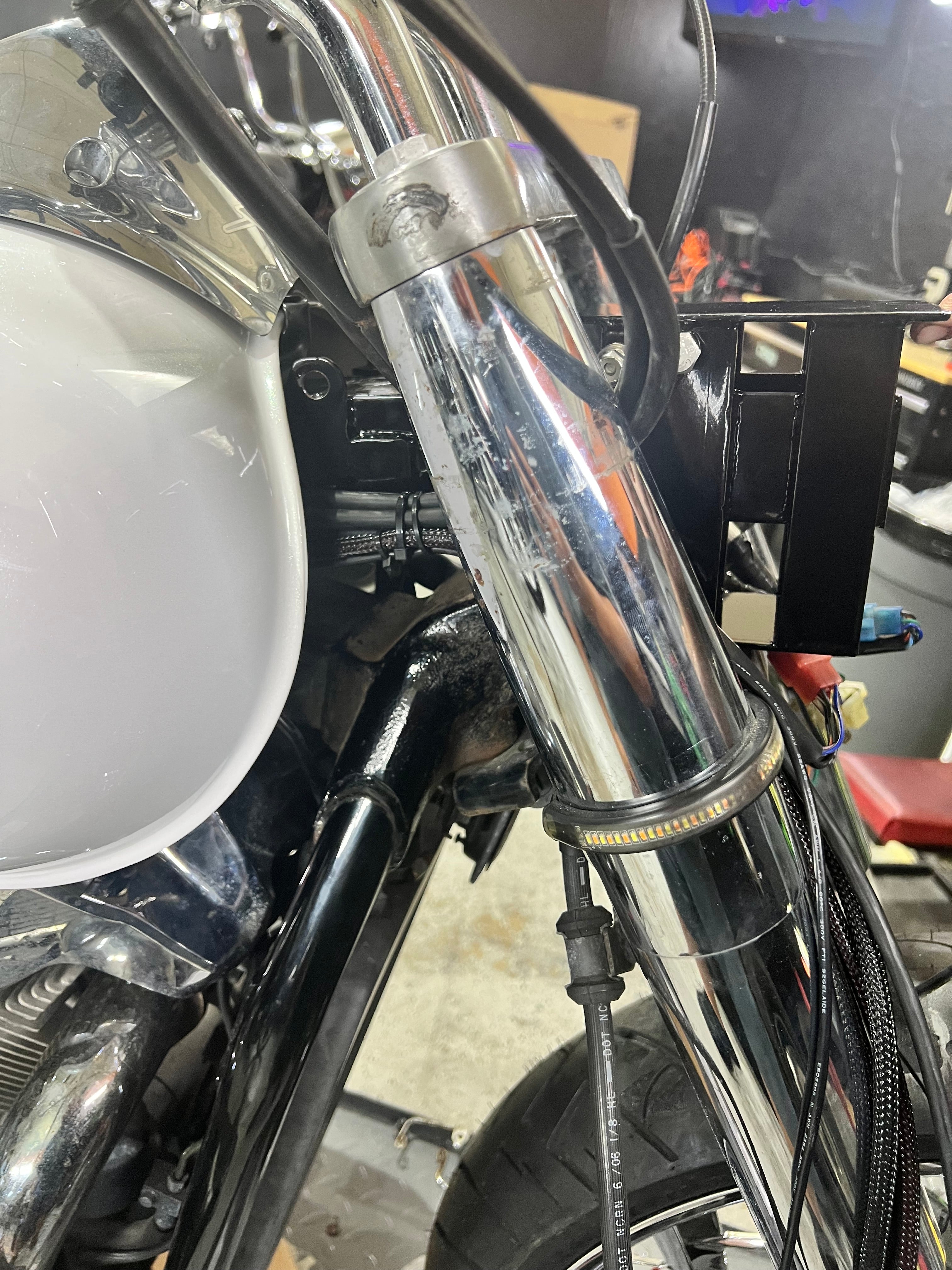 Honda VTX 1300 Road Glide Fairing Adapter Bracket | Backyard Air ...