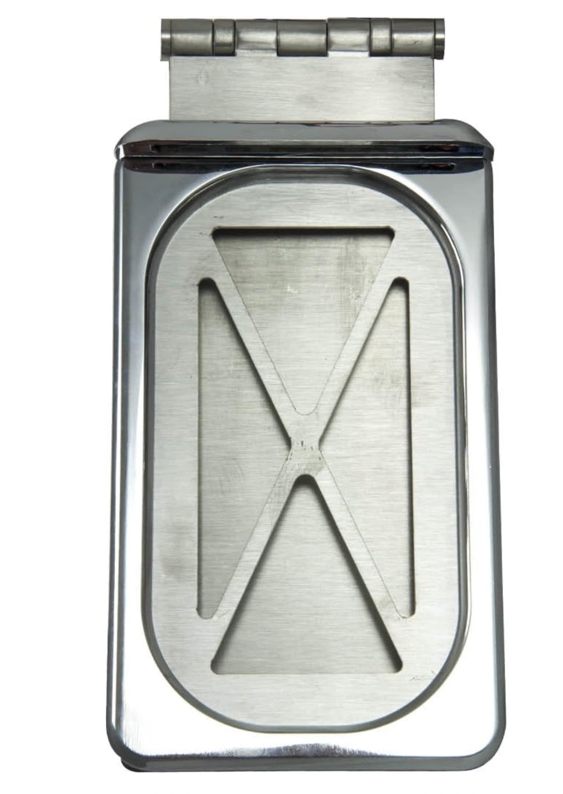 Harley Chrome License Plate Bracket Hinge Style | Backyard Air ...