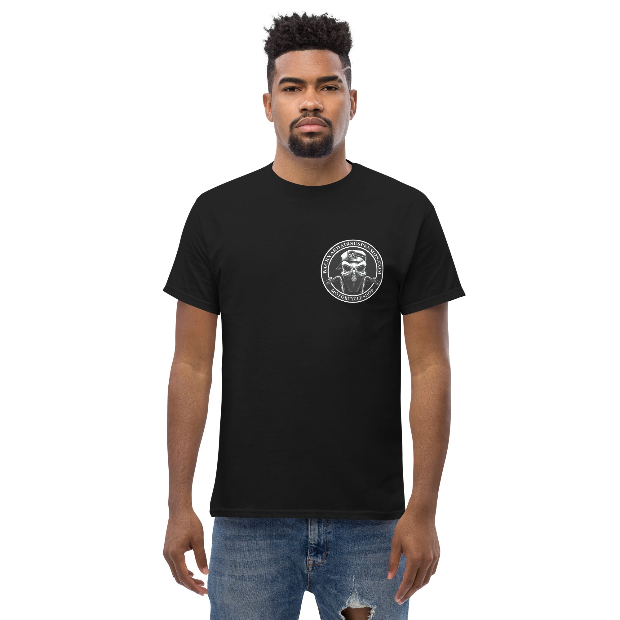 BAS Motorcycle Shop Shirt | Backyard Air Suspension & Innovations, LLC.